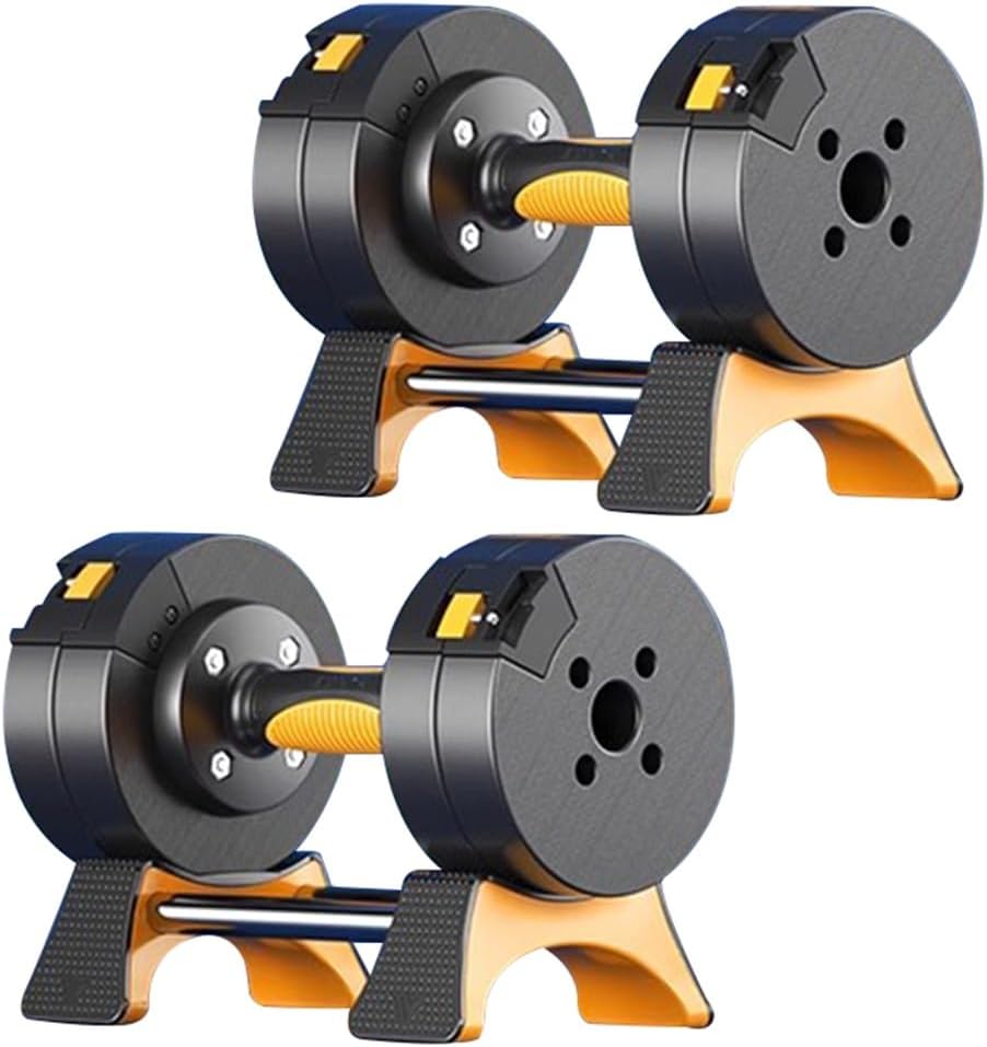 Amazon.com : Adjustable Dumbbell Set Gym Men Training Fast Adjustable ...