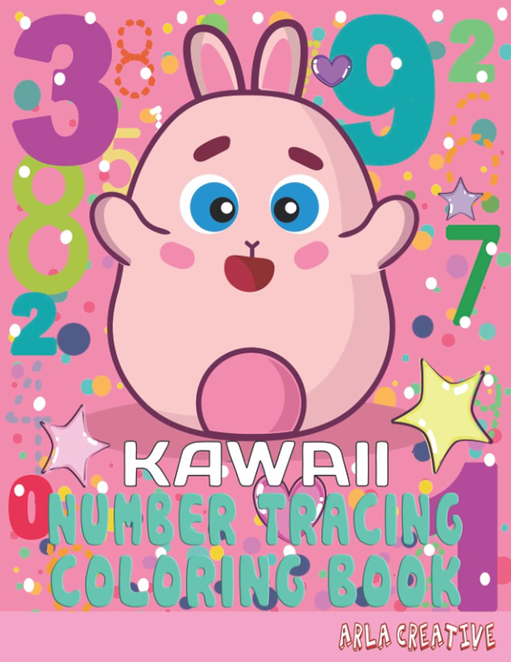 Kawaii Number Tracing Coloring Book Kawaii Number Tracing Coloring Book ...