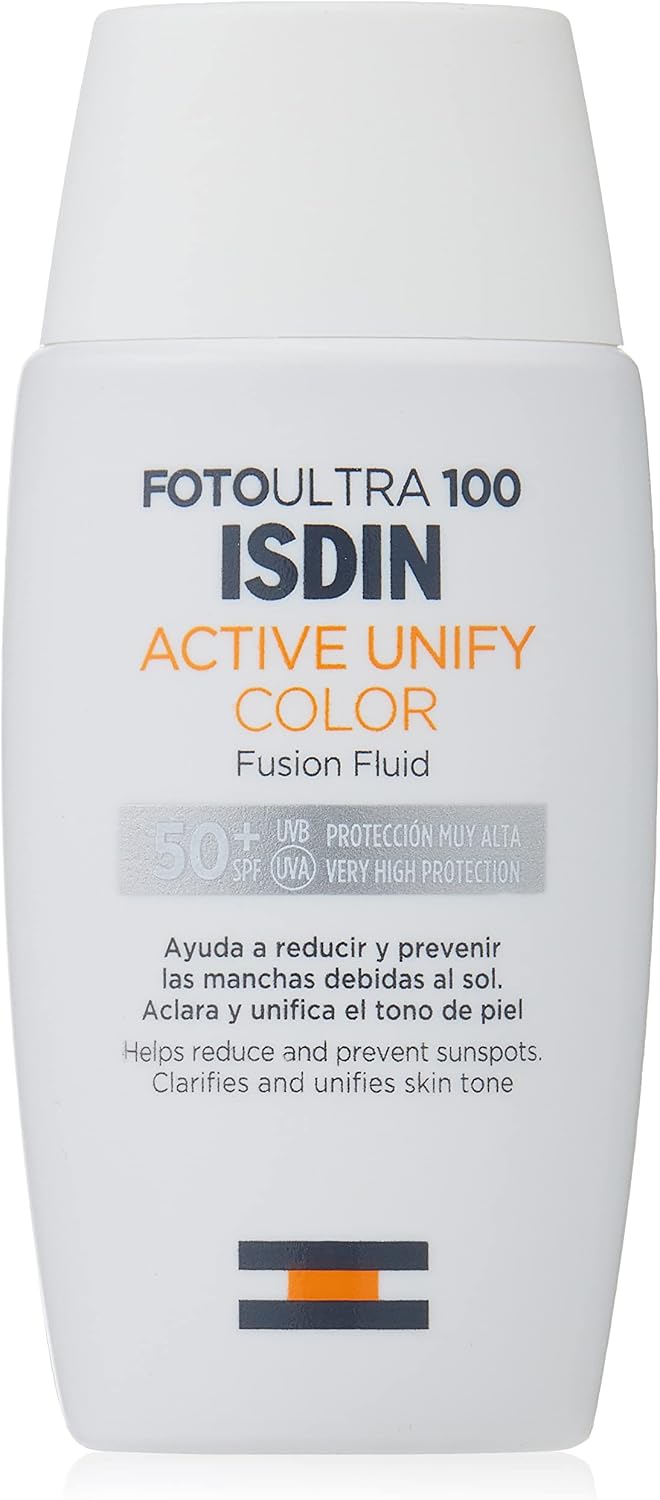 ISDIN FotoUltra 100 Active Unify Fusion Fluid Color SPF50+ (50ml ...
