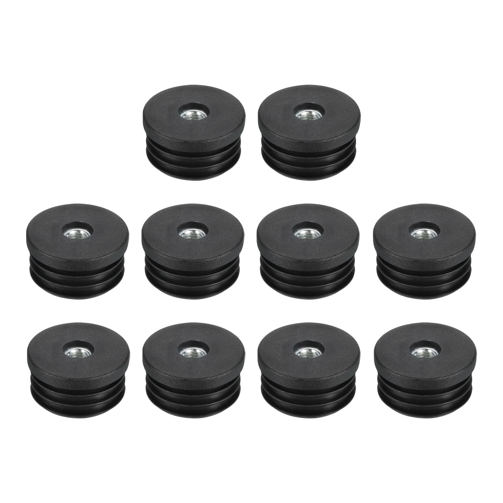Amazon.com: uxcell 10Pcs Inserts for Round Tubes with M8 Thread, for ...