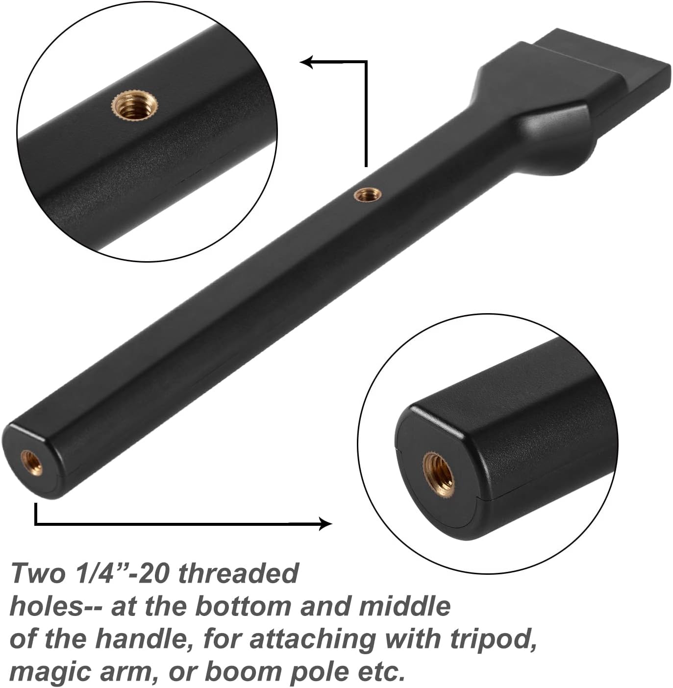 Adaptador portátil Interview Handle Interview GO con espuma para RODE ...