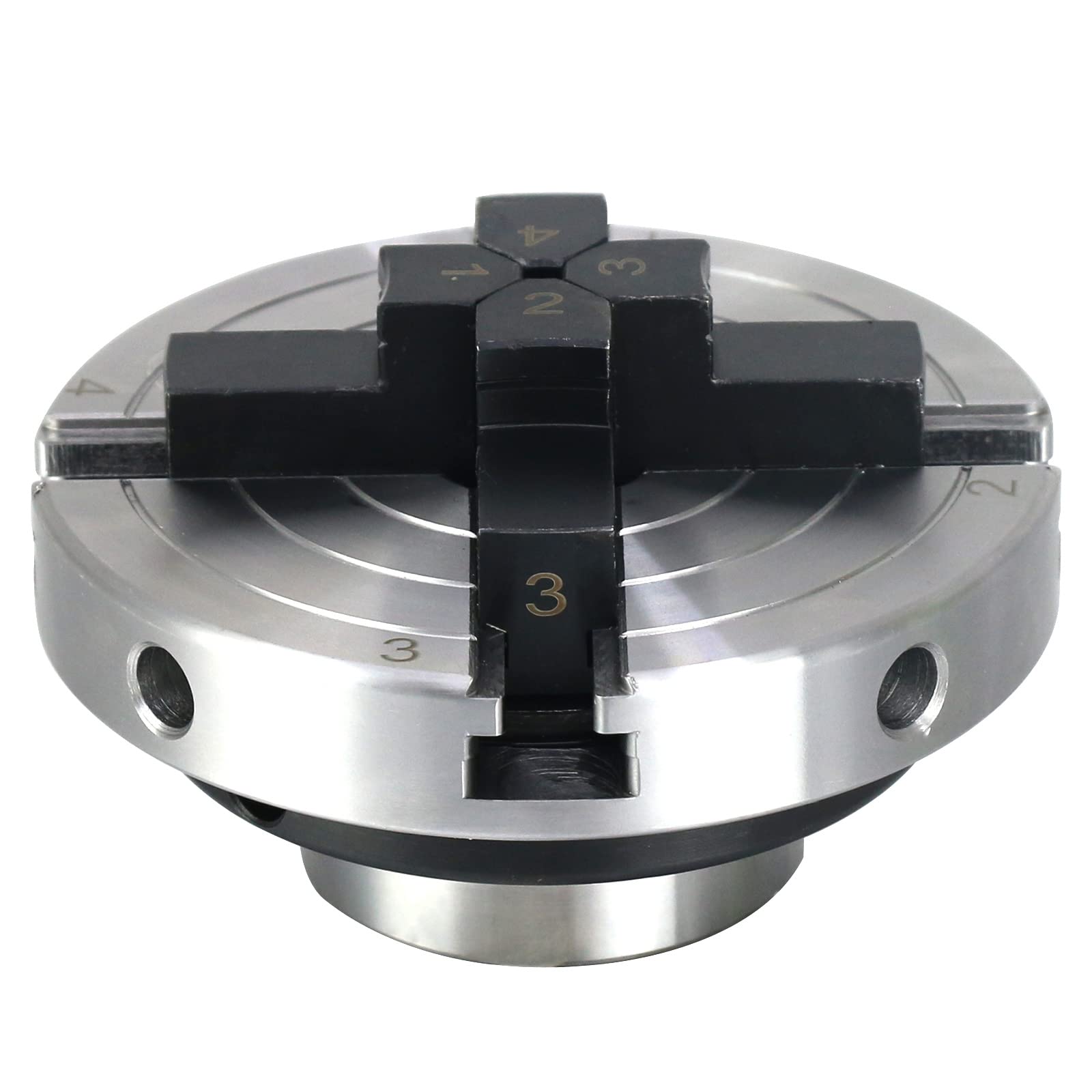 Snapklik.com : Wood Lathe Chuck 4 Inch 4 Jaws Self-Centering Lathe ...