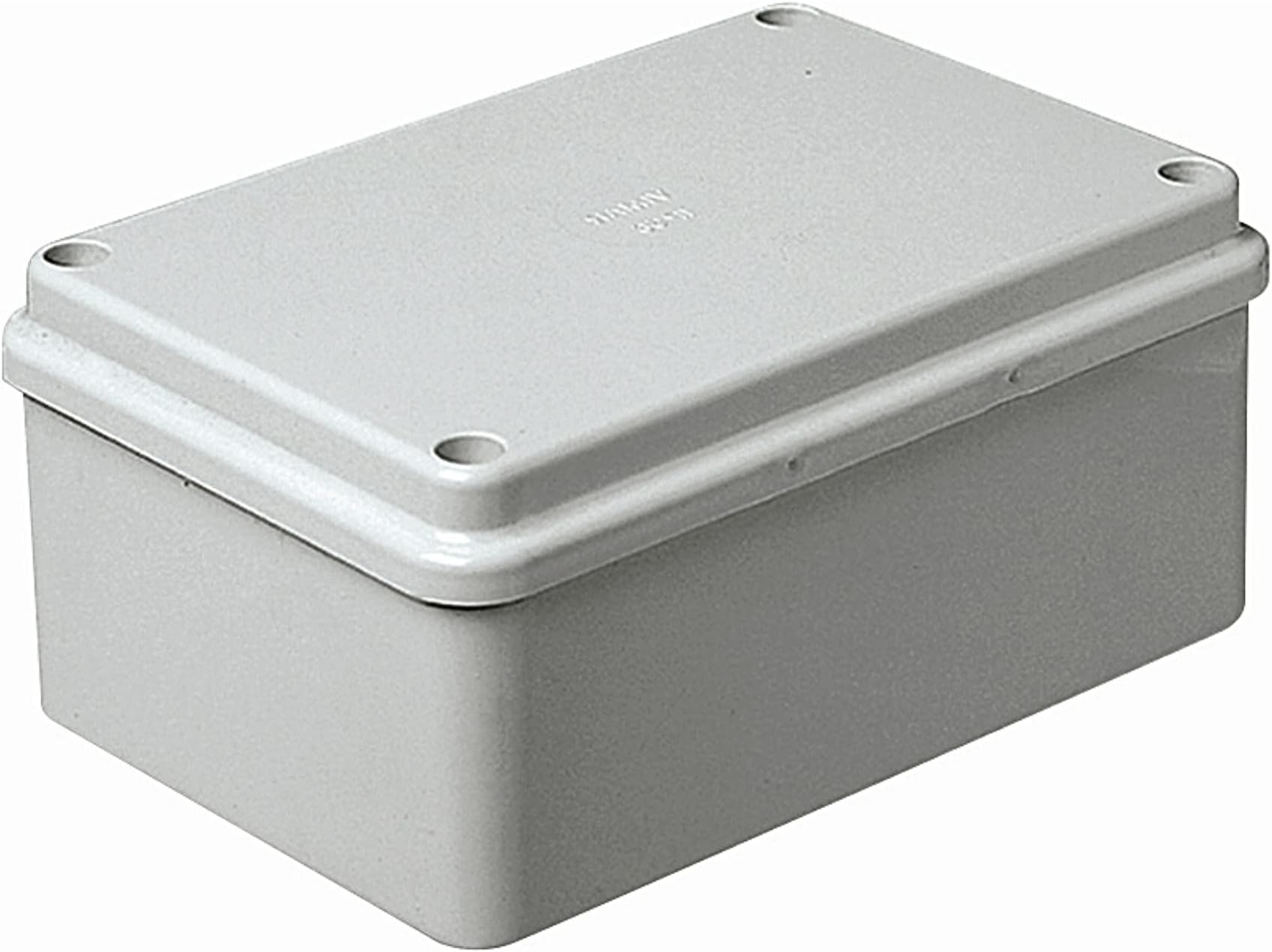 Boîte de jonction en PVC avec couvercle à charnières 240 x 190 x 90 mm ...