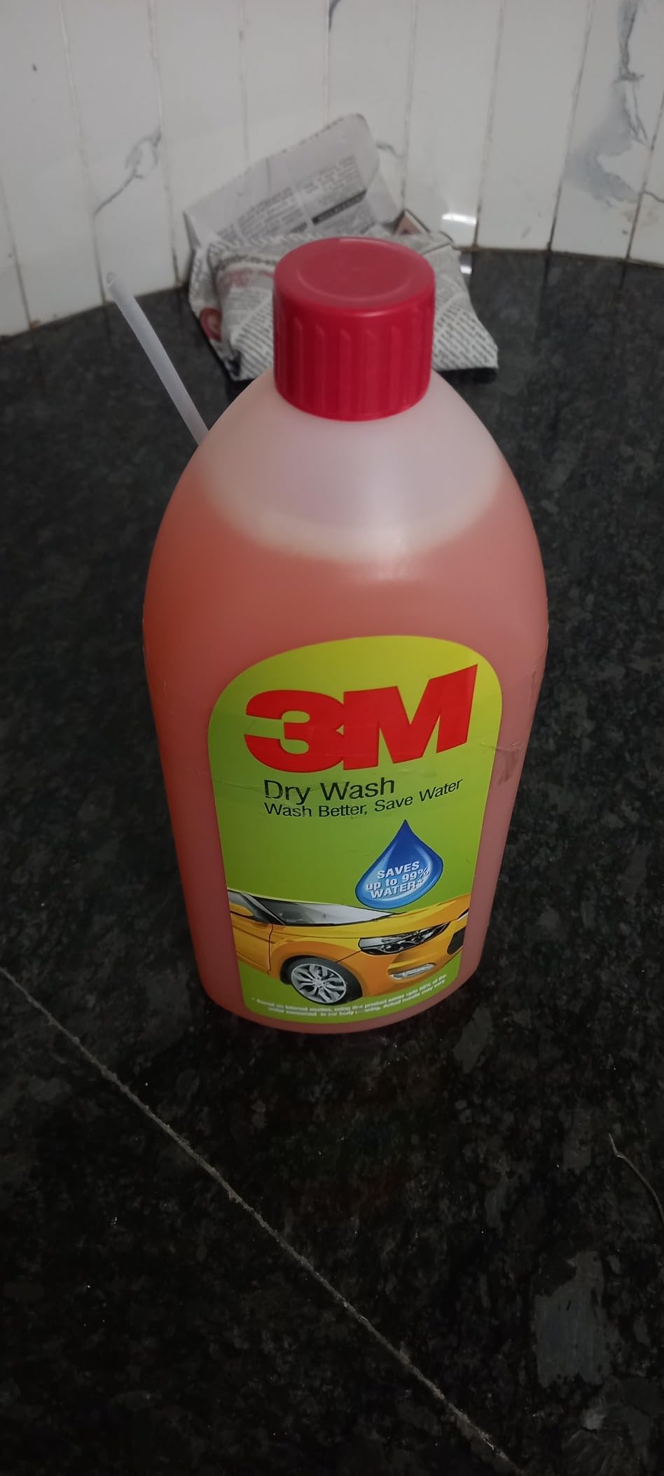 3M Dry Wash, Car washing Liquid, Water Saving Formula, Save upto 99% ...