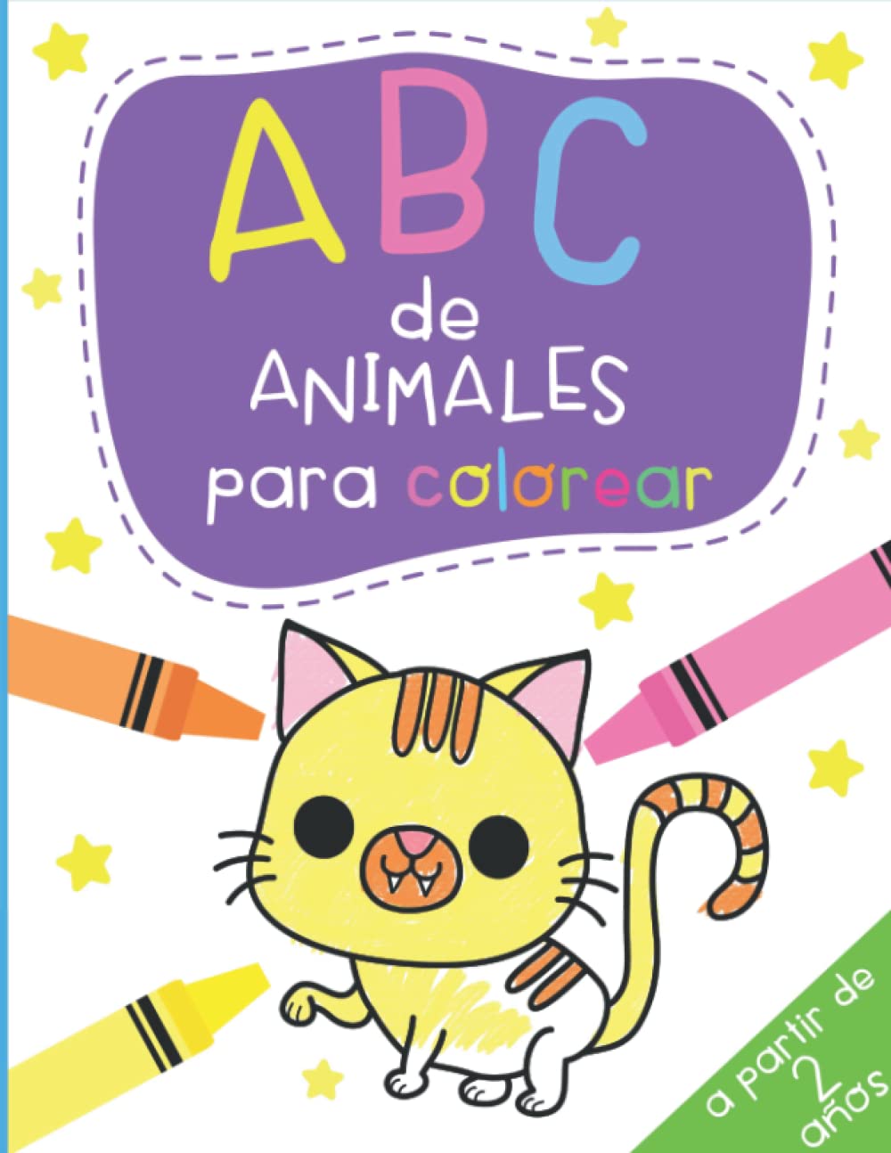 Abc De Animales Para Colorear Aprende Las Letras Del Abecedario ...