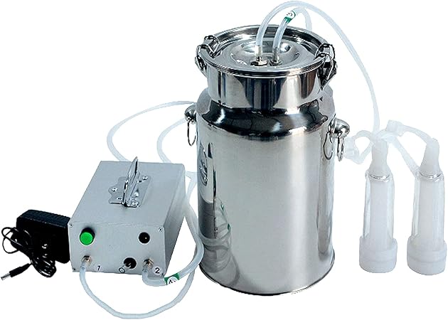 7L Machine à Traire Domicile, Électrique Portable Trayeuse Chevre ...