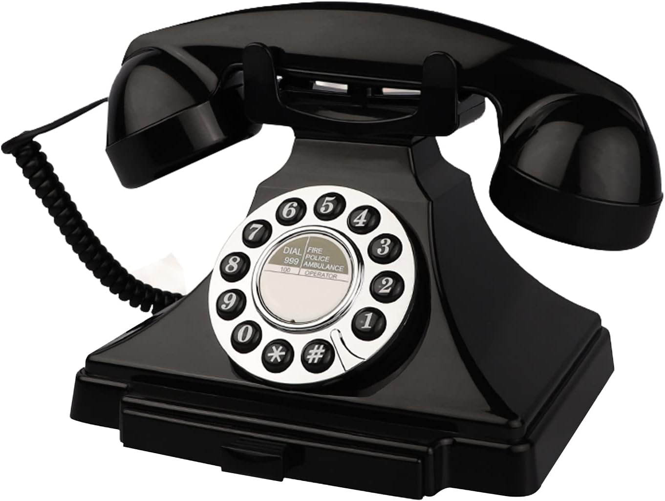 Corded Vintage Telephone, Retro Landline Phones for Home, Single Line ...