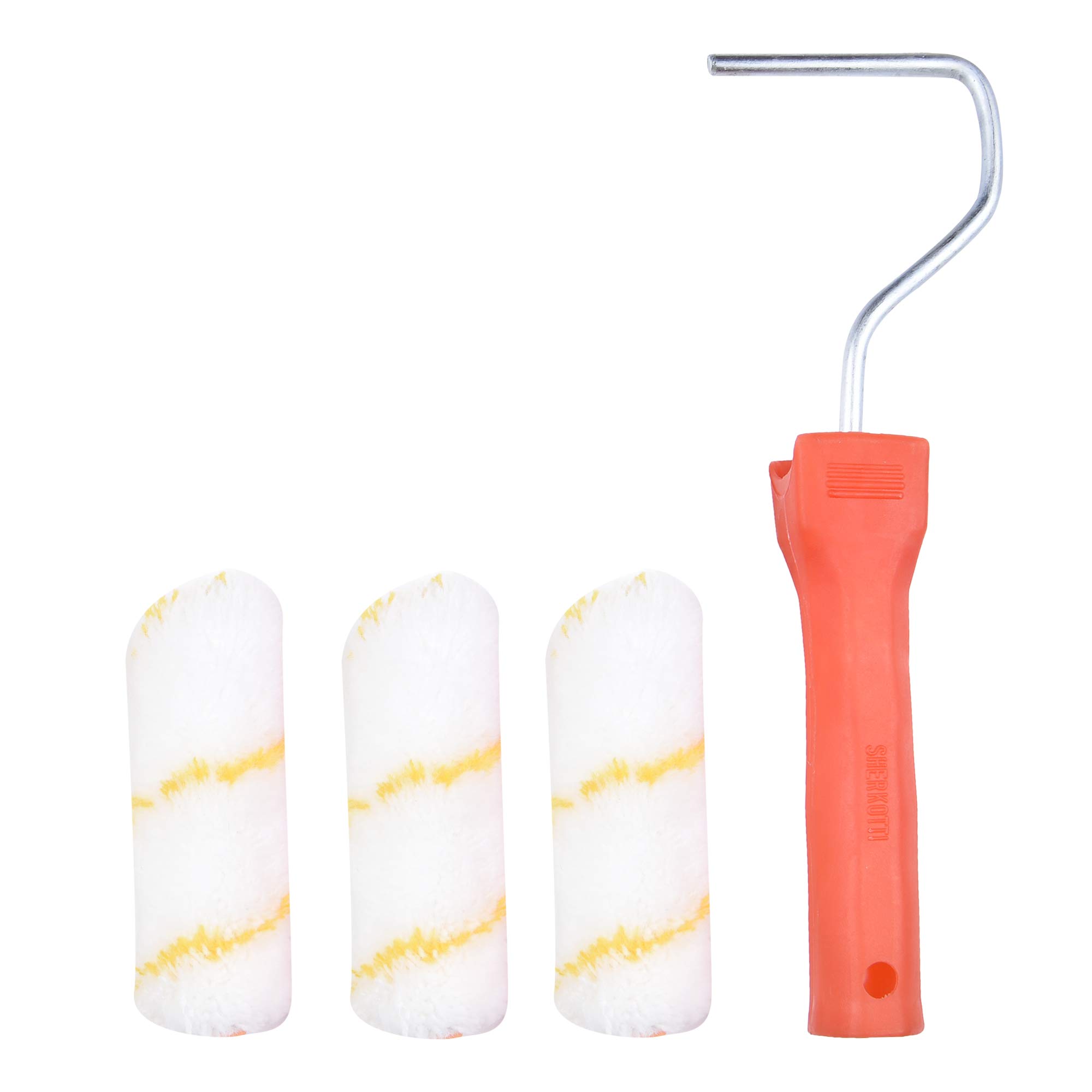 Charminar Roller with Handle (Yellow, 4 inch) - Set of 3 : Amazon.in ...