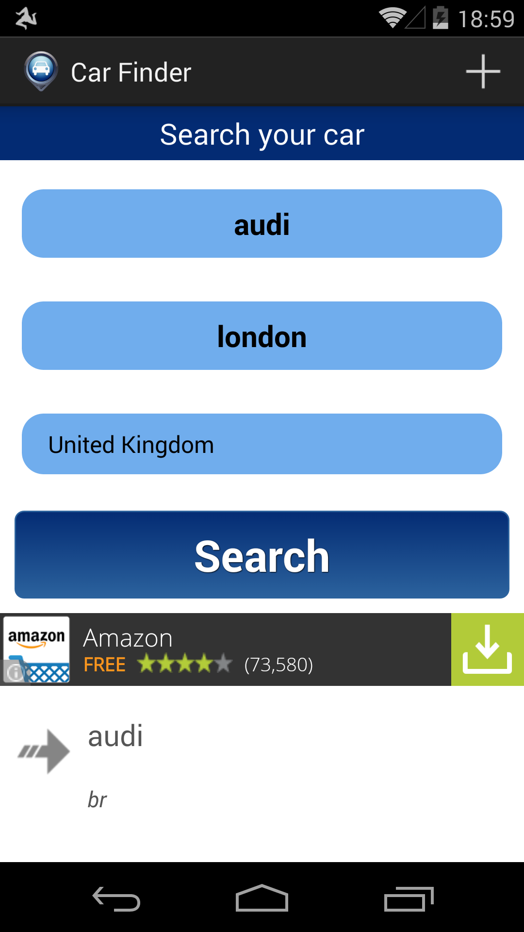 Car Finder - App on Amazon Appstore