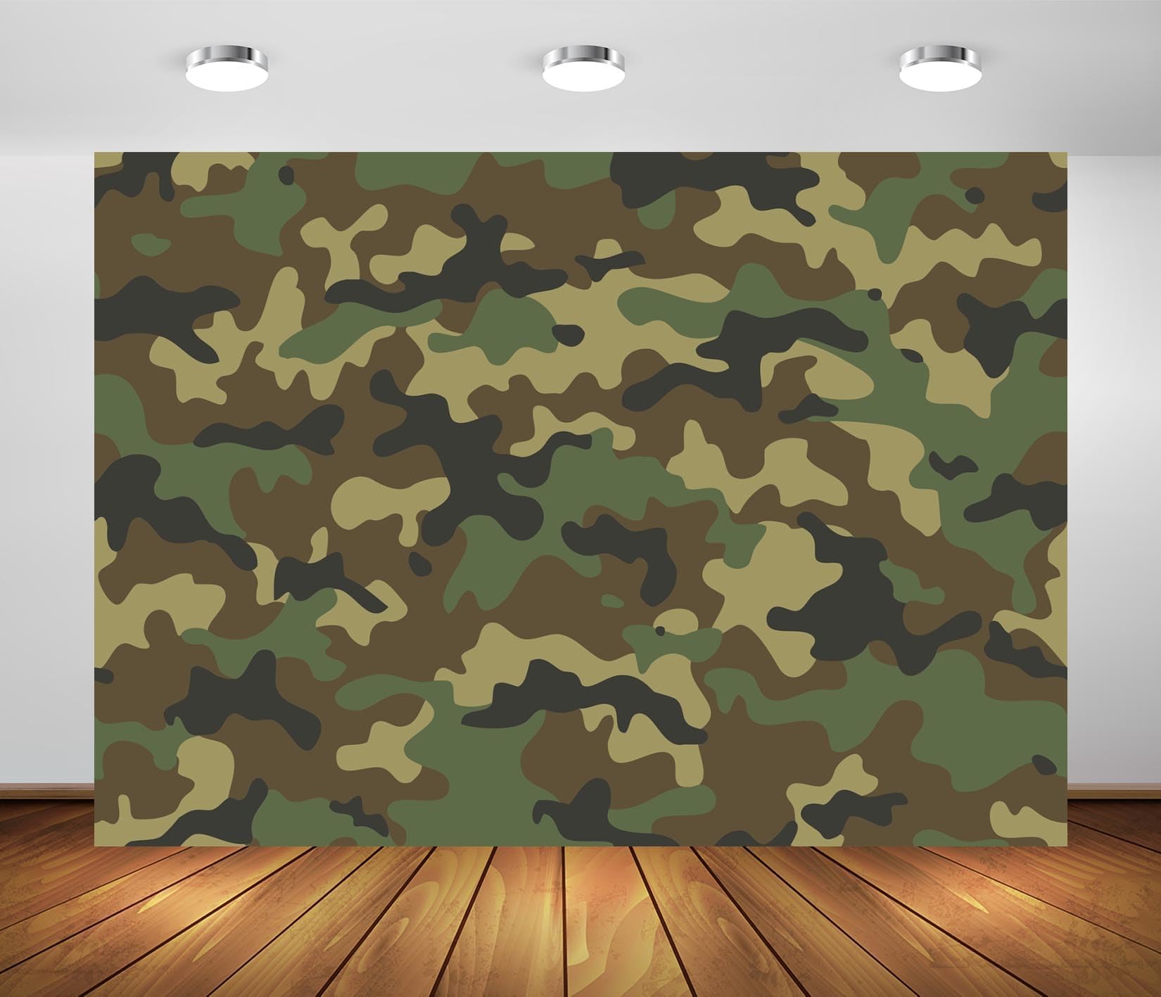 Amazon.com : BELECO 7x5ft Fabric Abstract Camouflage Texture Backdrop ...