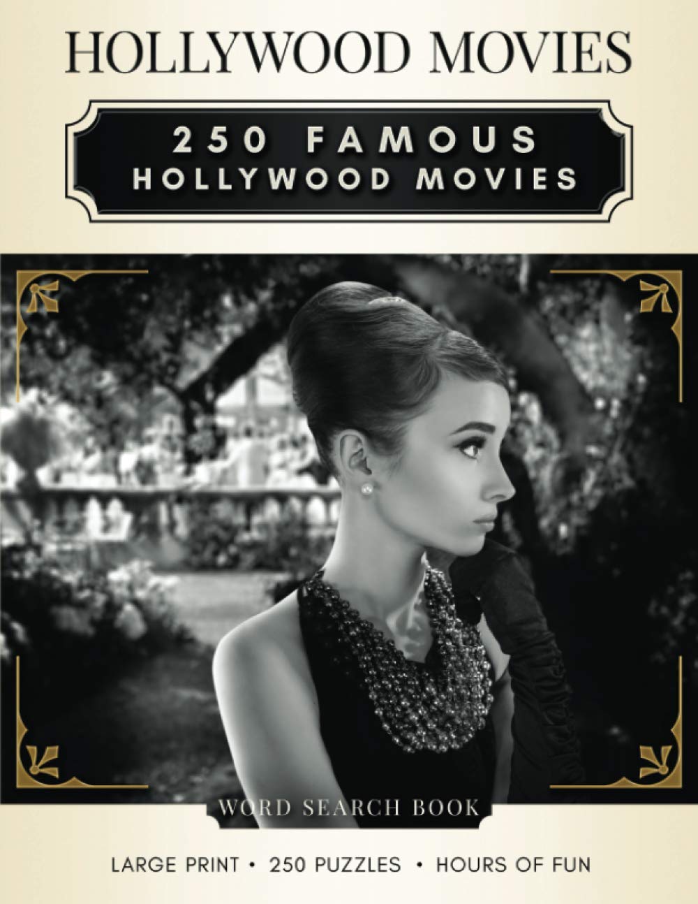 Word Search Book - Hollywood Movies: 250 Large Print Word Search ...
