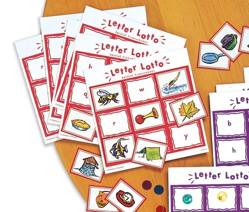 Amazon.com: Primary Concepts AA1066 Letter Lotto: Initial Consonants ...