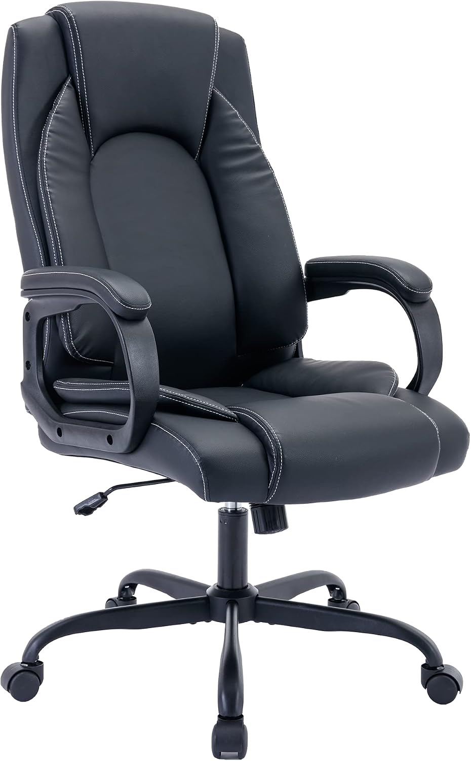 Amazon.com: Home Office Chair Ergonomic High Back Cushion Lumbar Back ...