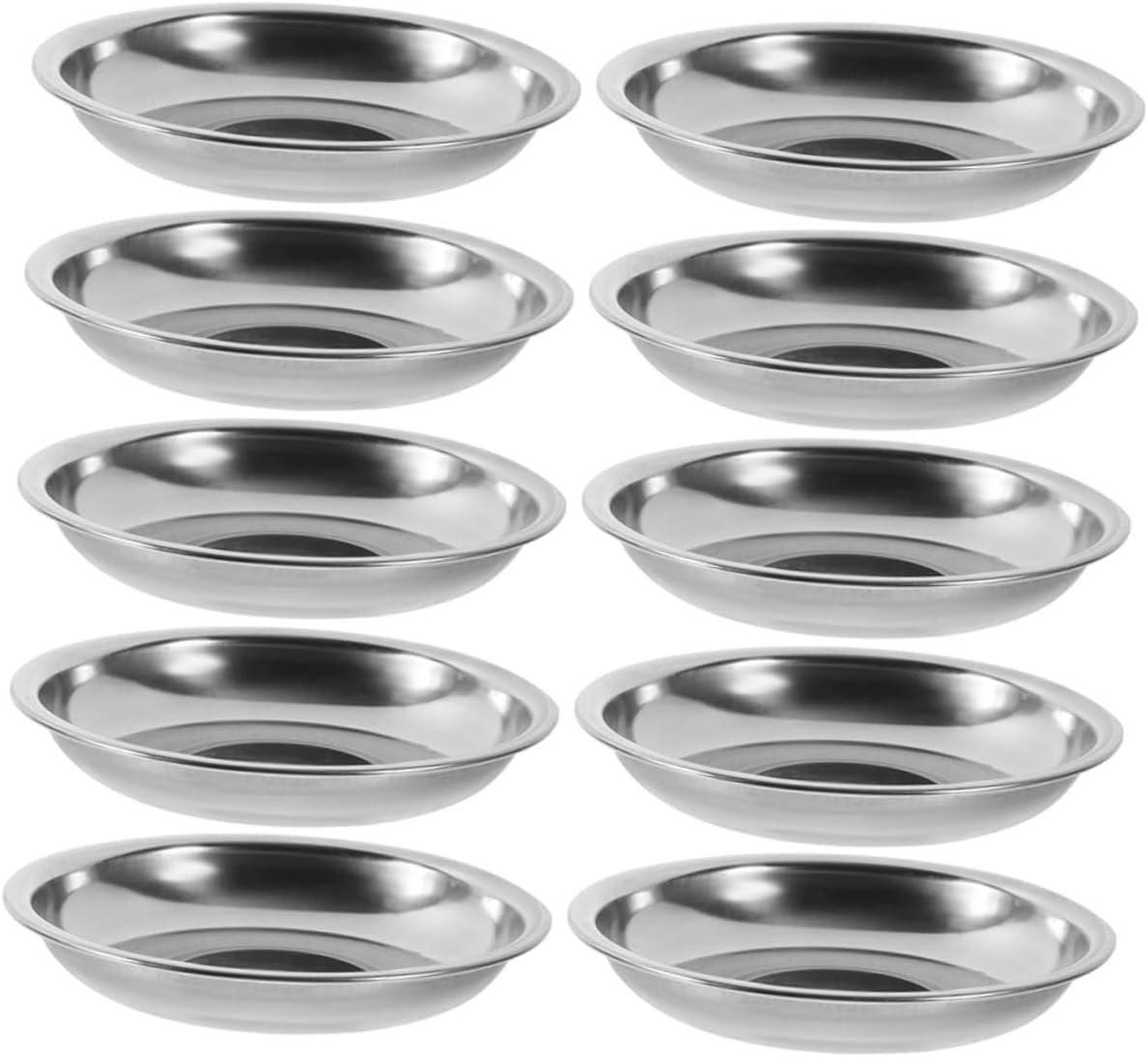 Amazon.com | SHOWERORO 10pcs Stainless Steel Dish Sauce I Am Willow Dip ...