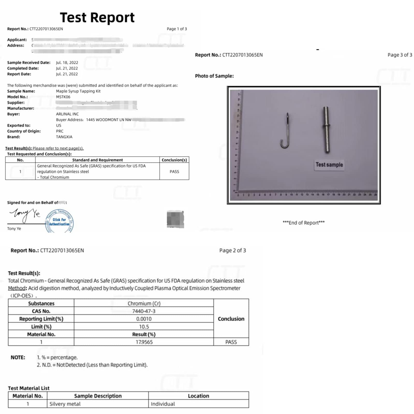Snapklik.com : Maple Syrup Tapping Kit, Stainless Steel Maple Tree Taps ...