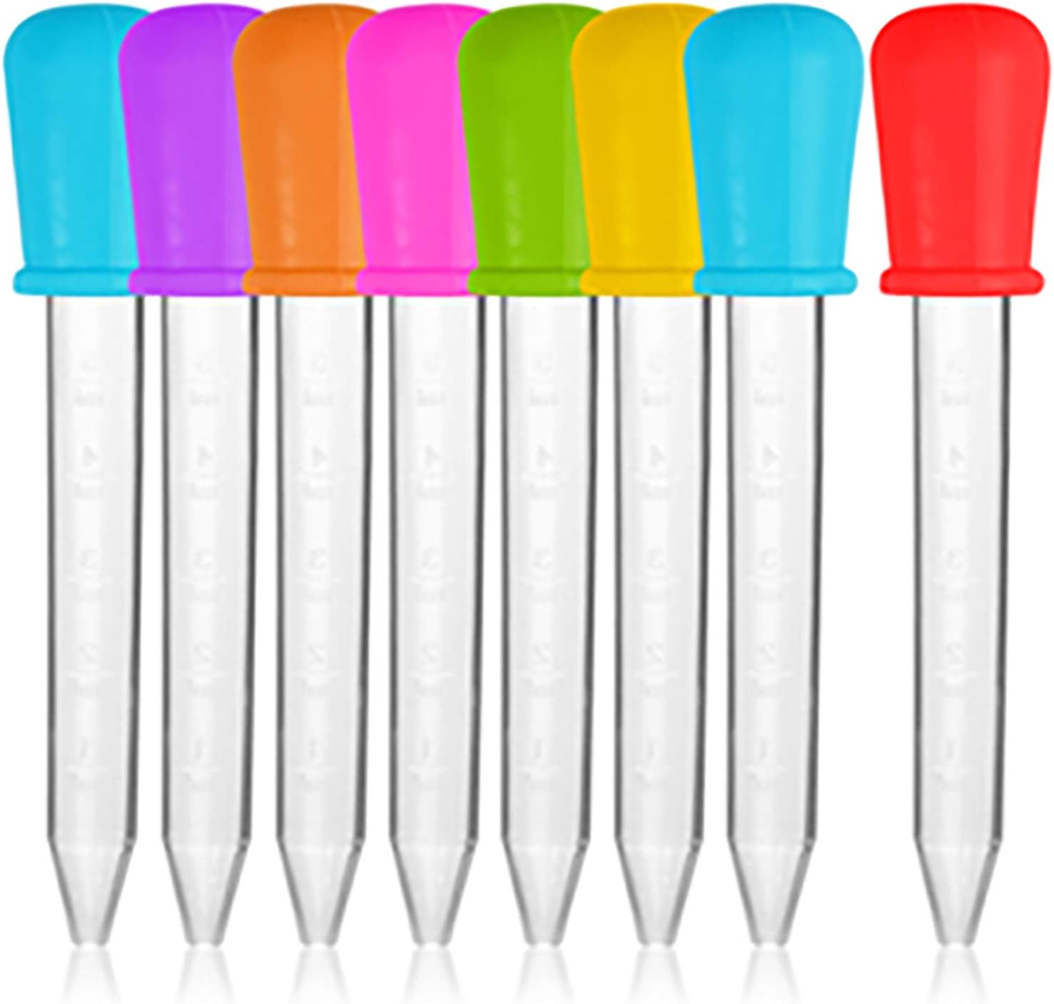 Amazon.com: CKANDAY 10 Pcs Liquid Droppers, Silicone and Plastic ...