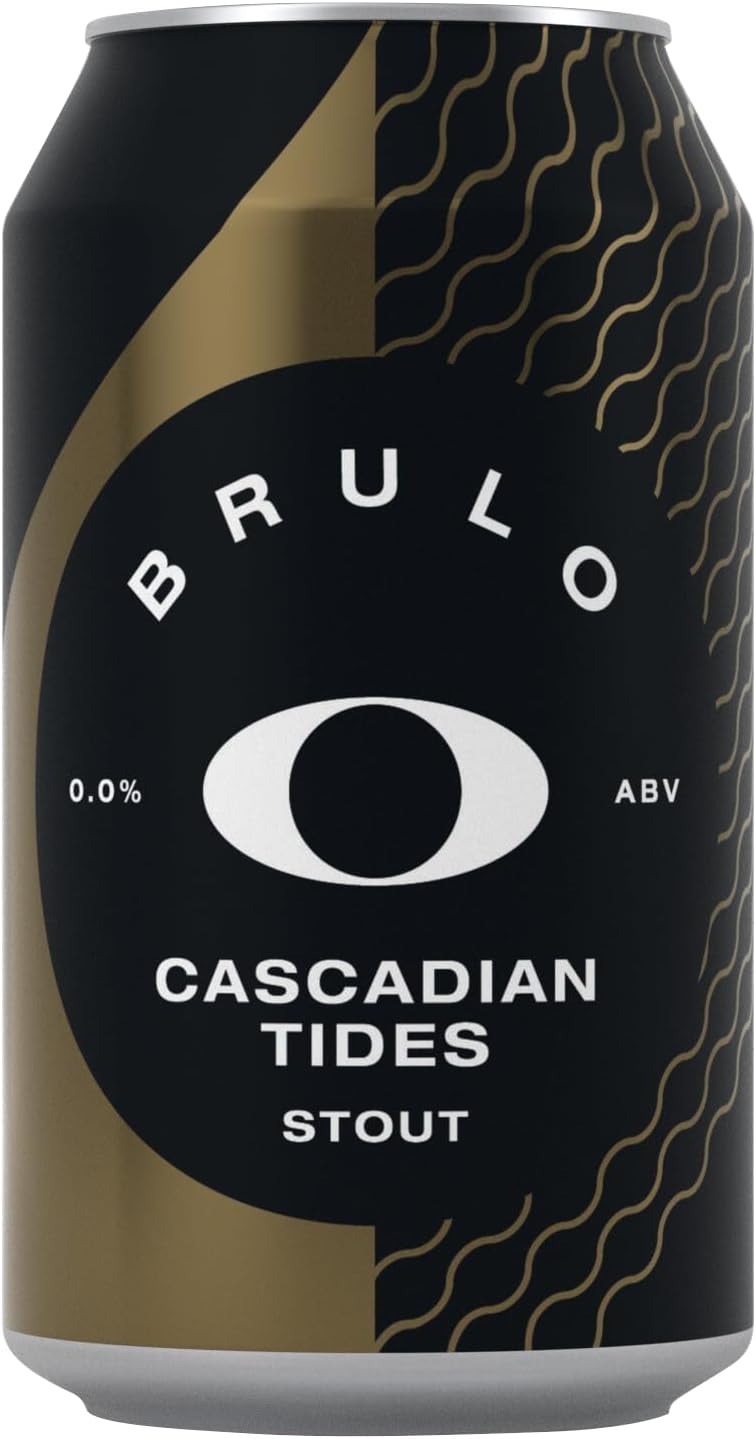 Amazon.co.jp: BRULO(ブルーロ) クラフト ノンアルコールビール スタウト(黒ビール) 330ml×6本 ベルギー産 ギフト ...