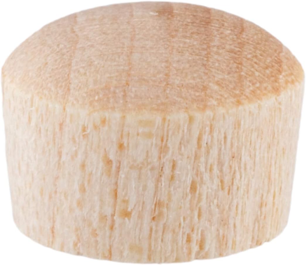 Amazon.com: Maple Round Head Screw Hole Plugs | 3/8" Diameter | Pack of ...