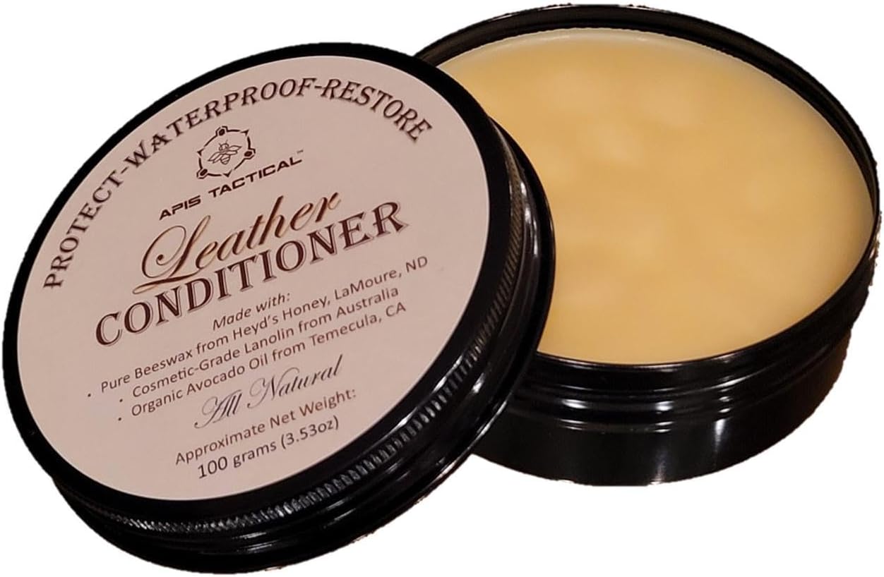Amazon.com: Apis Tactical Leather Conditioner - Leather Conditioning ...