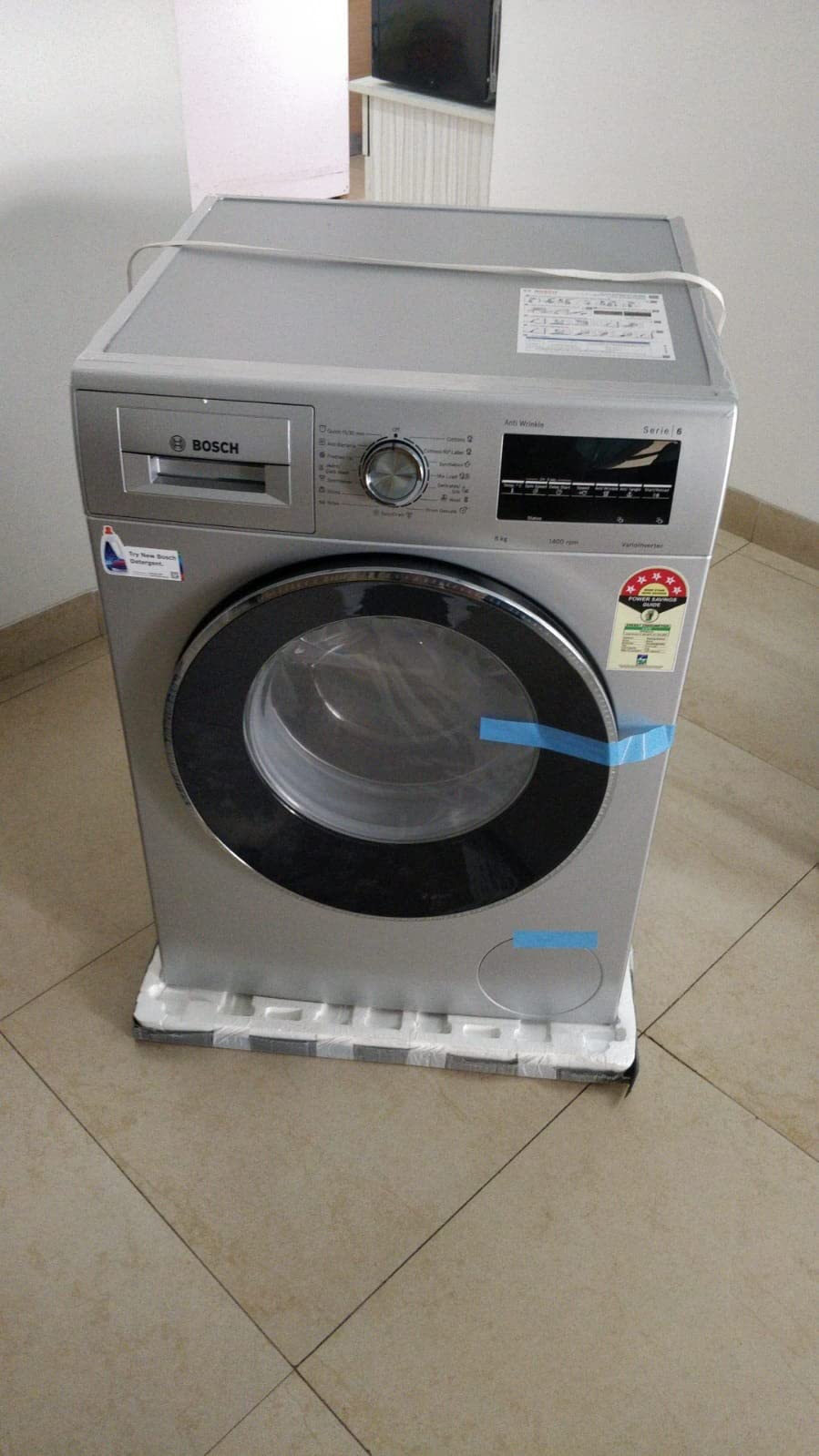 Bosch 8 Kg Fully Automatic Front Load Washing Machine Appliance ...
