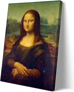 Amazon.com: Mona Lisa Painting Poster, Mona Lisa By Leonardo da Vinci ...