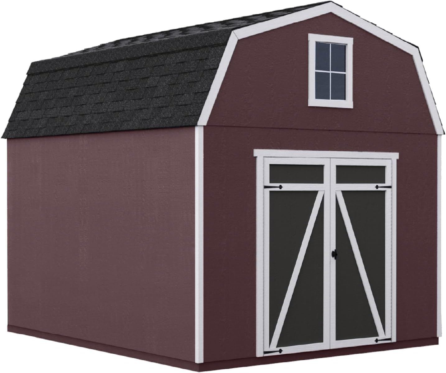 Amazon.com : ShedMaster Westfield 10x12 Do-It-Yourself Wooden Storage ...