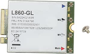 Amazon.com: Gugxiom Gigabit Network Card, L860 GL 01AX796 4G Wireless ...