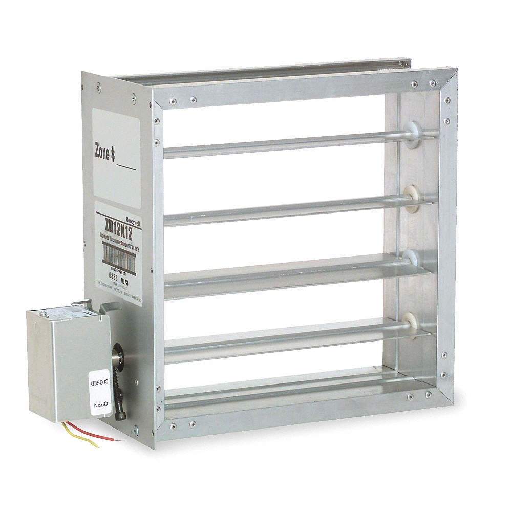 16"X12" Rectangular Parallel Blade Damper: Industrial Hvac Components ...