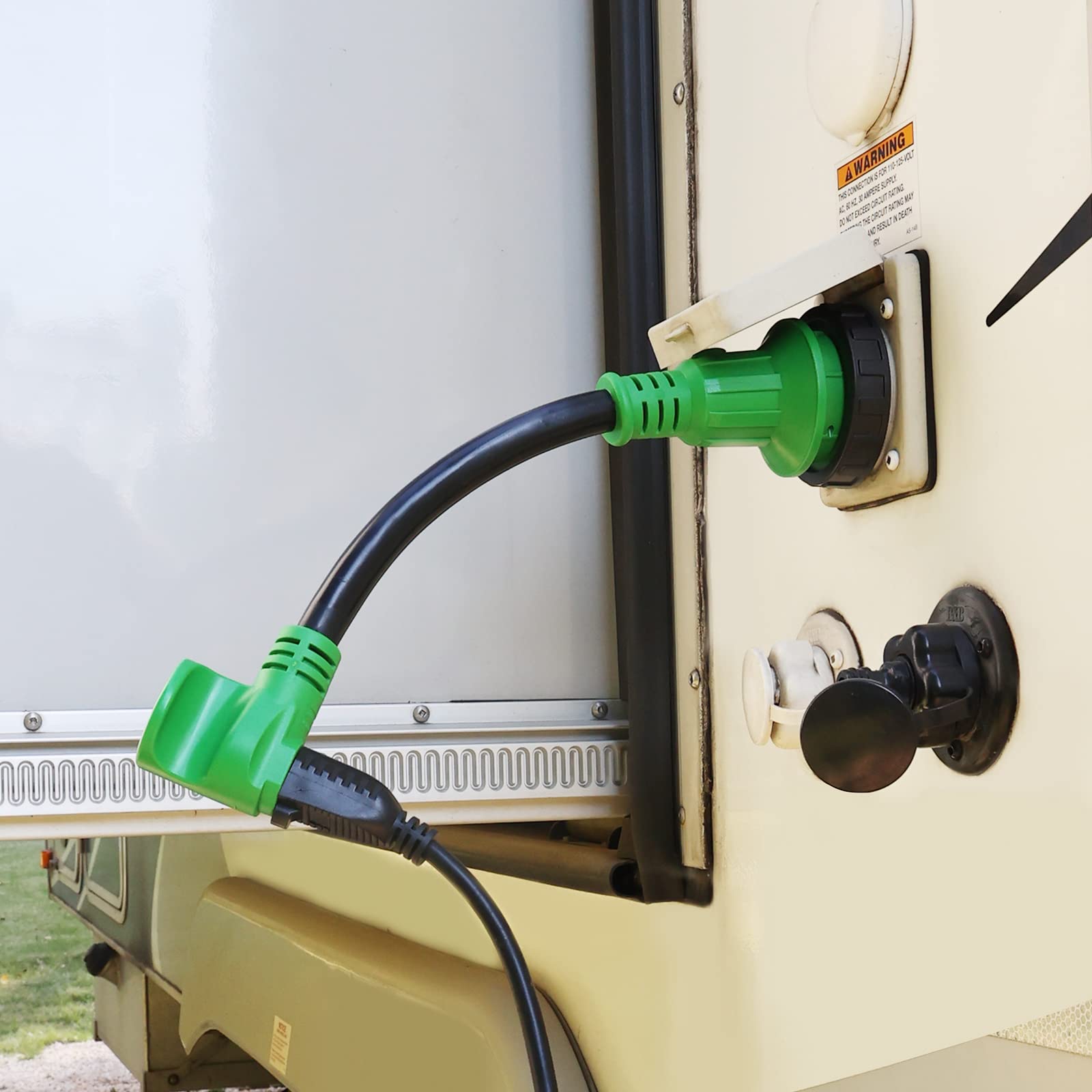 Snapklik.com : RVMATE 30 Amp To 15 Amp RV Adapter Cord, ETL Listed 30 ...