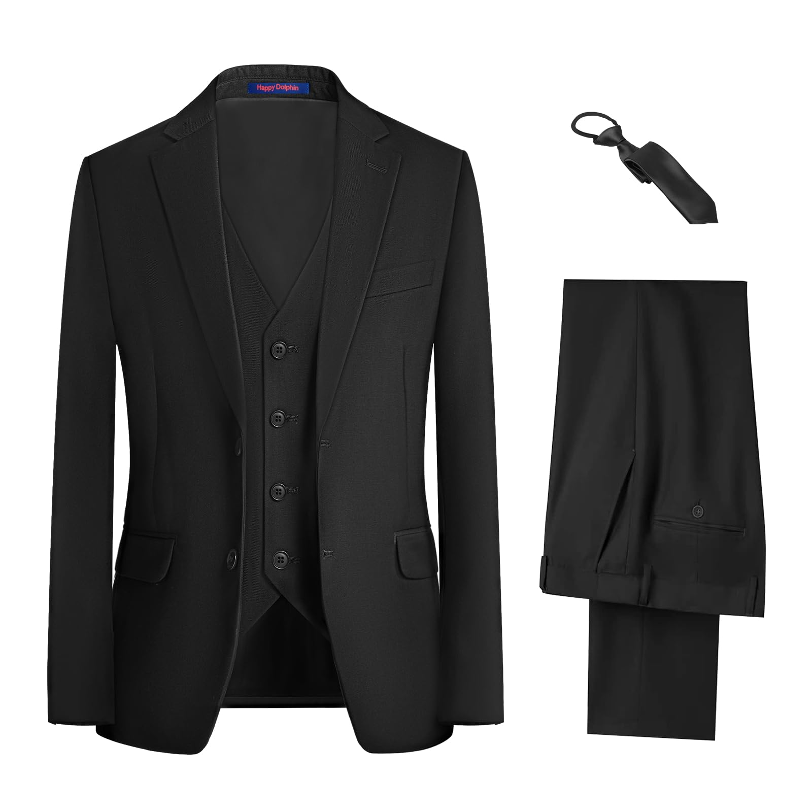 Snapklik.com : Boy Suit Slim Fit 3 Pieces Kids Suit Boy Wedding Suit ...