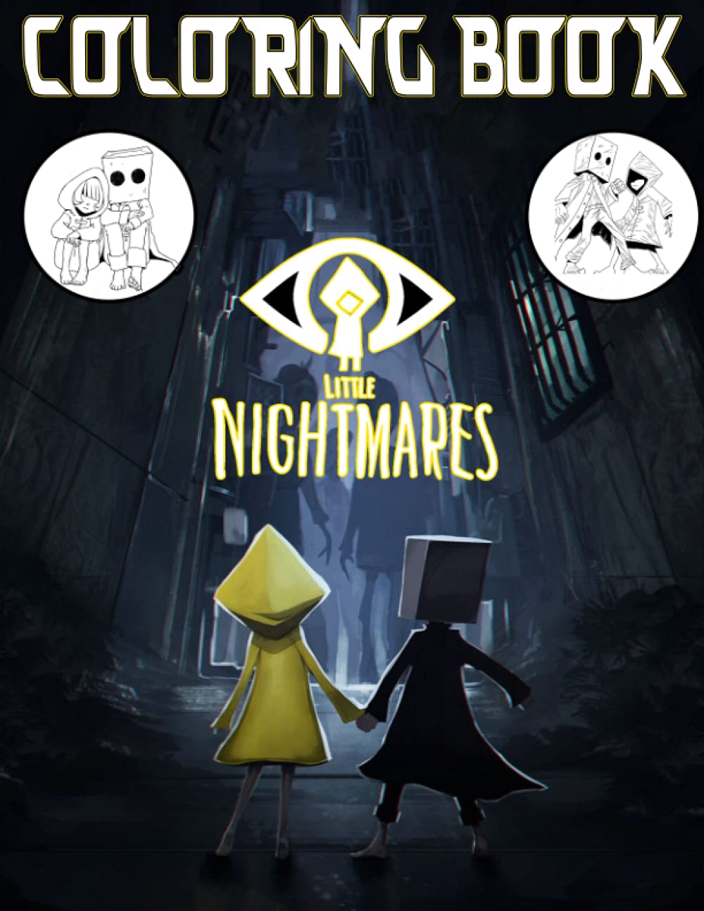 Little Nightmares Coloring Pages Little Nightmares Yellow Raincoat
