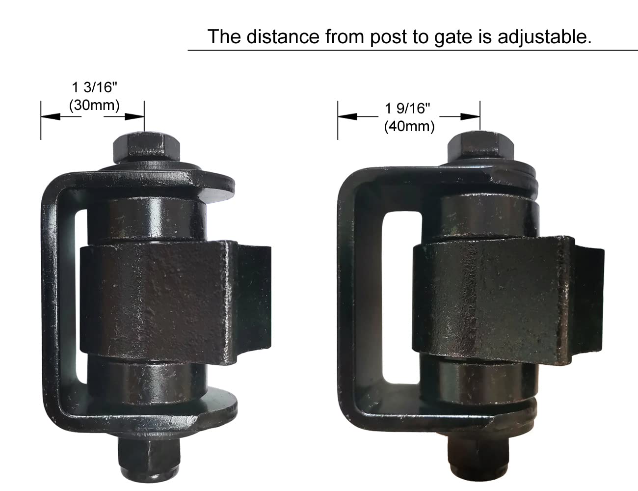 Mageway Heavy Duty Two Sealed Bearing Gate Hinge Weld onto The Gate for ...