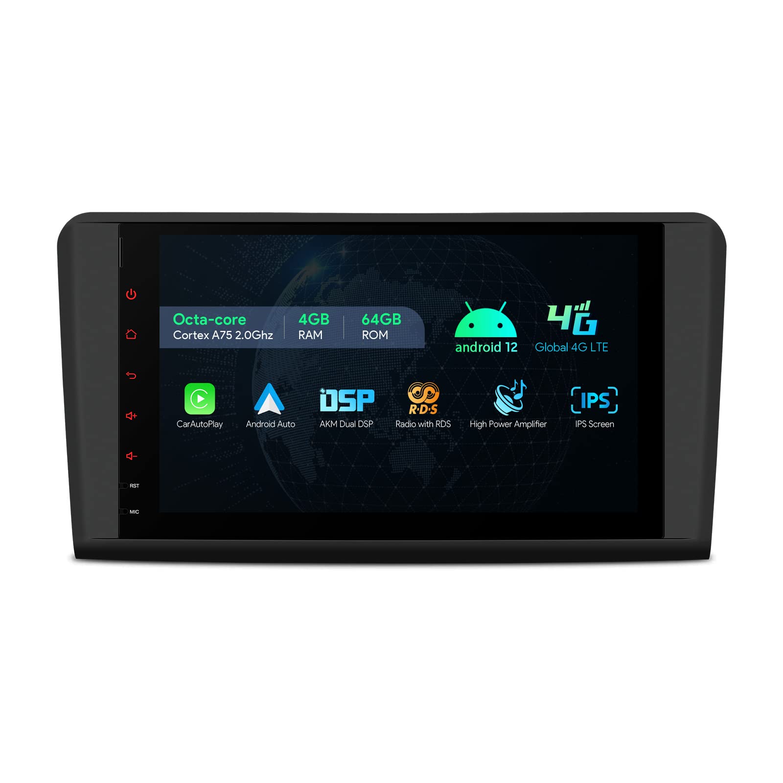 Amazon.com: XTRONS Car Stereo for Mercedes Benz W164 X164 ML GL ...