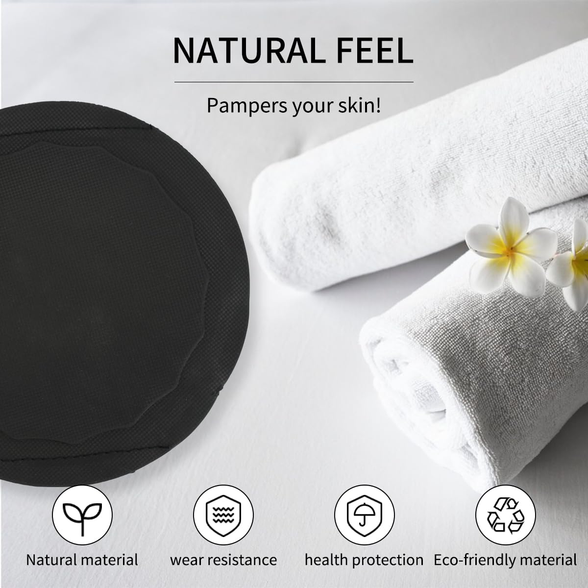 Snapklik.com : 2 Pack Exfoliating Natural Rubber Body Scrubbers - Skin ...