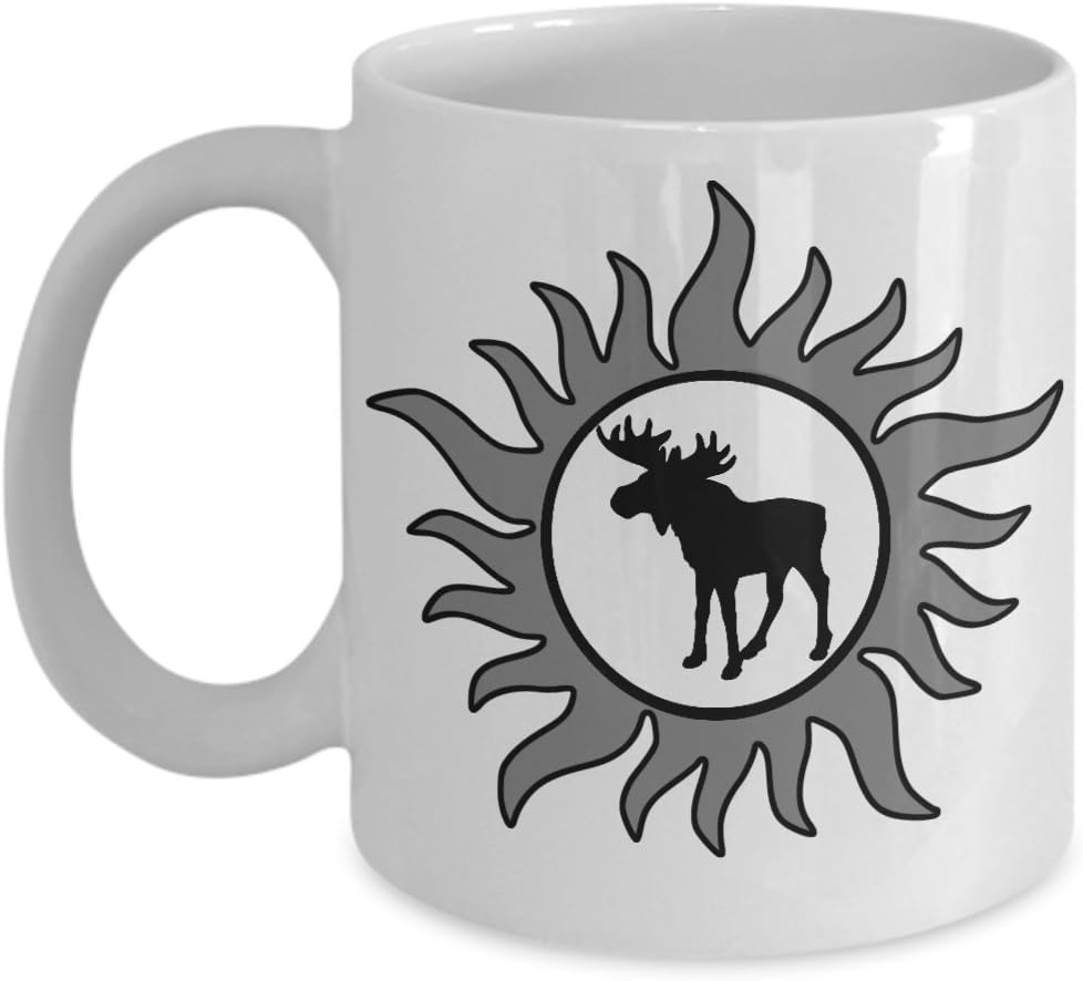 Amazon.com: mmandiDESIGNS Moose Antler Mug - Large Elk Lover Perfect ...