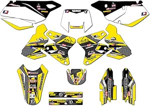 Amazon.com: 2000-2004 DRZ 400 Podium Yellow Senge Graphics Complete Kit ...