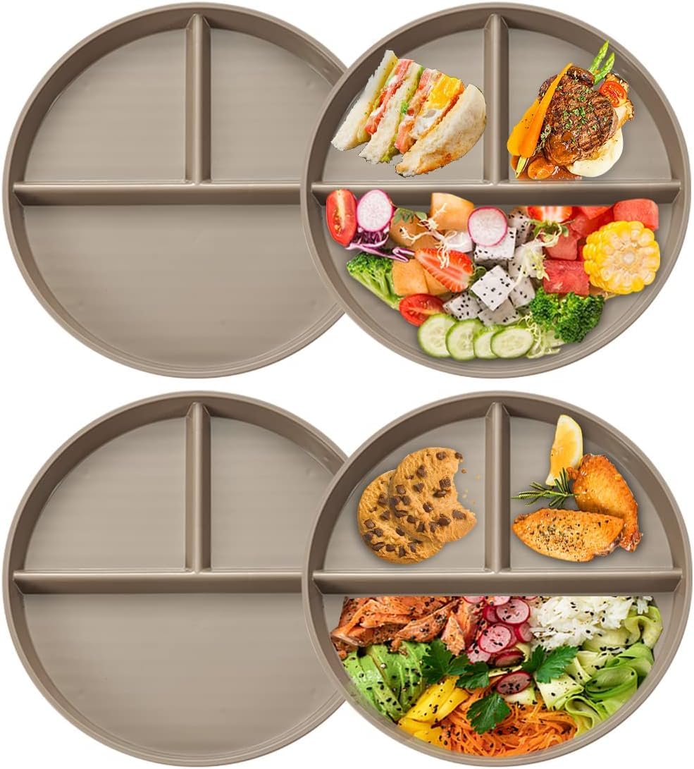 Divided Dinner Plate For Dieting