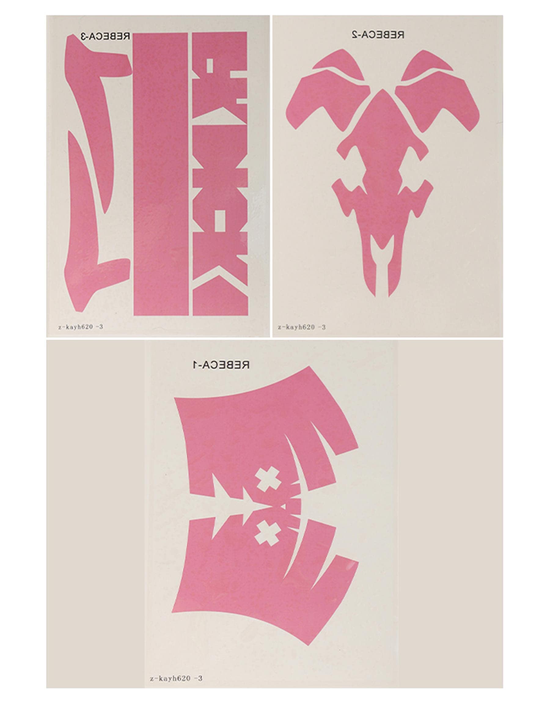 Amazon.com: COSPLAY.FM Women Tattoo Stickers Waterproof Temporary ...