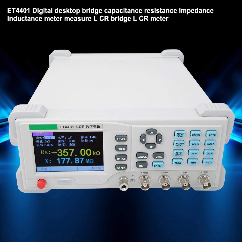Buy Digital LCR Meter, 3.5in TFT Display Precision Instrument Desktop ...