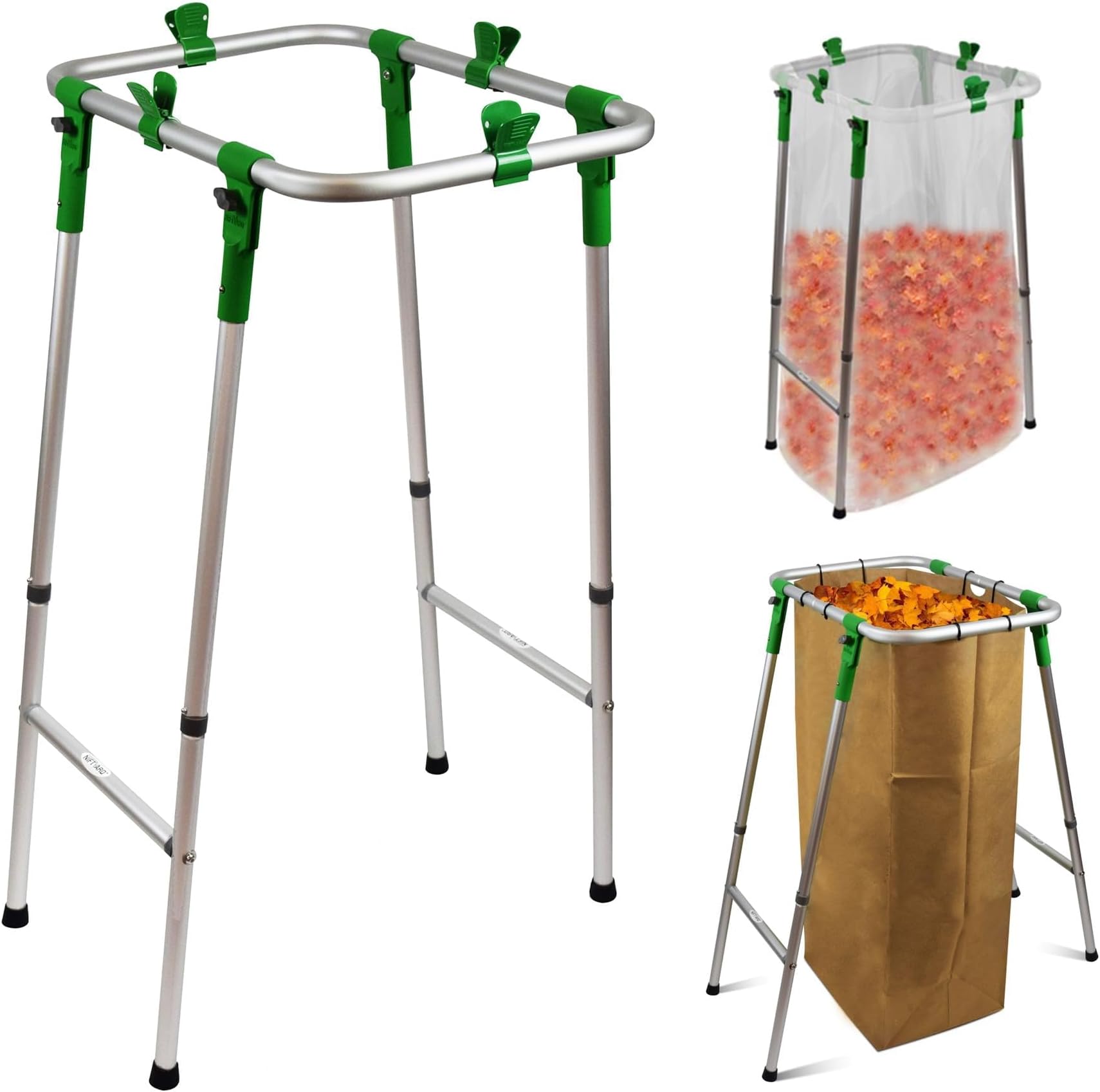 Amazon.com: HGTV Winner Leaf Gulp 200 Lawn Bag Holder Turns Paper Leaf ...