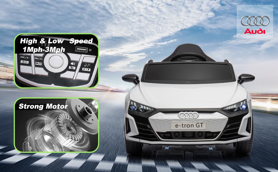 Snapklik.com : 12V Ride On CarOfficial Audi Authorised Battery Powered ...