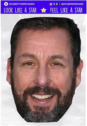 Amazon.com: Adam Sandler Mask Celebrity Face Masks Actor With Elastic ...
