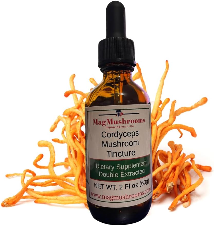 Amazon.com: MagMushroom Cordyceps Mushroom Extract Liquid Tincture ...