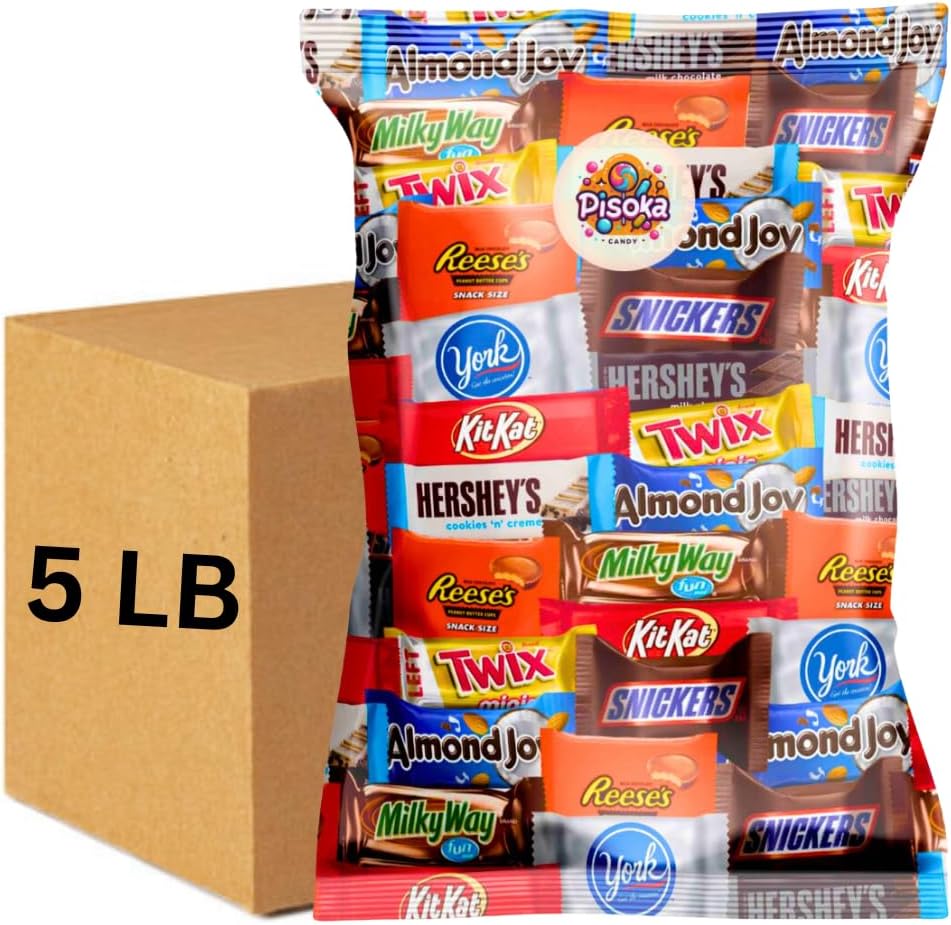Amazon.com: Bulk Variety Pack of Fun Size Chocolate Candy ...