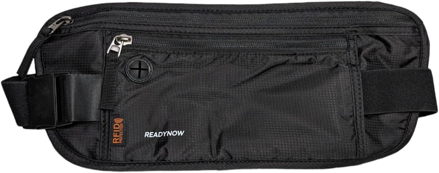 Amazon.com | Travel Money Belt with RFID Blocking - Hidden Waist ...