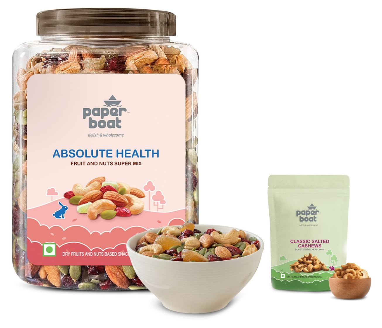 Paper Boat Absolute Health, Premium Fruit, Nut & Fiber SuperMix ...