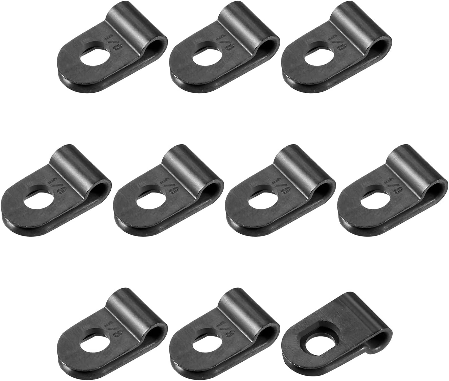 Amazon.com: Rebower R-type Cable Clips Wire Management Clamp, [for ...