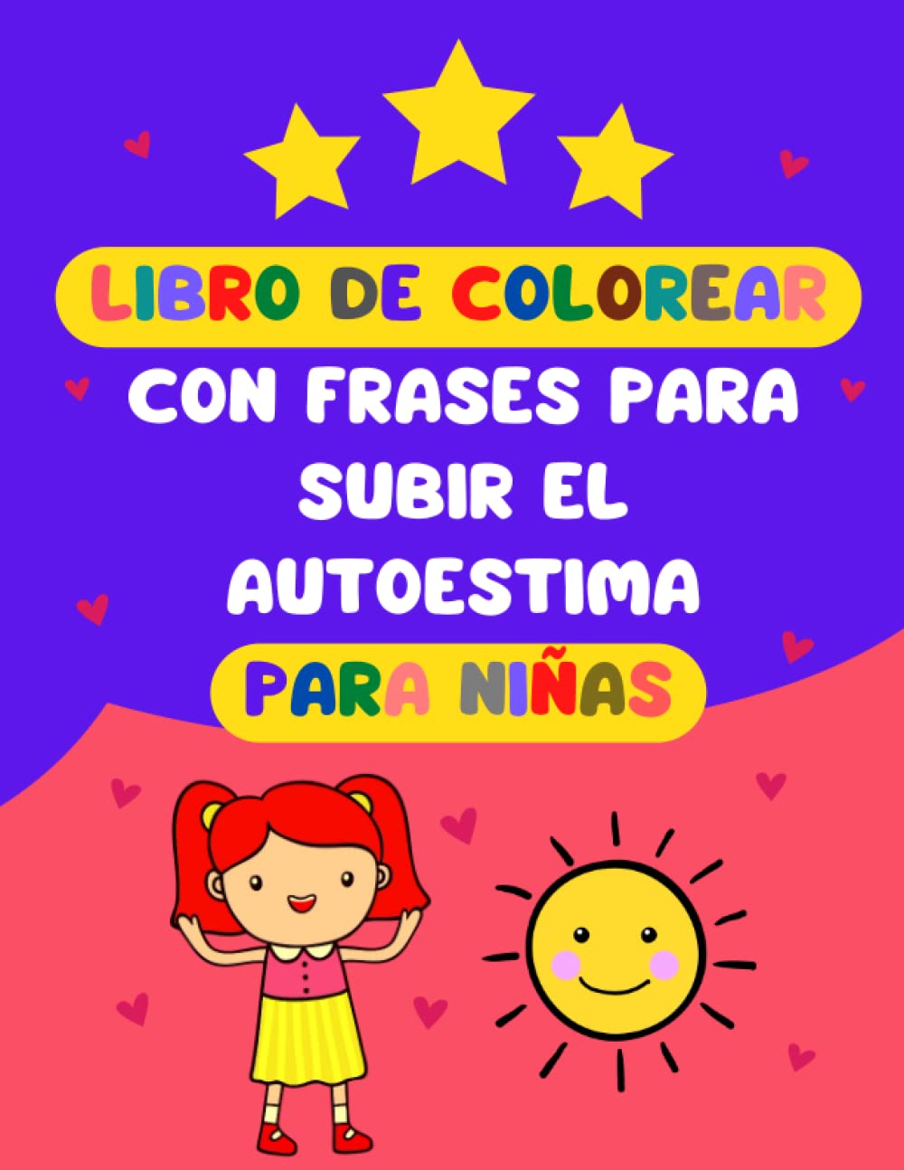 Libro de Colorear con Frases para Subir el Autoestima para Niñas ...