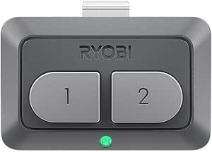 RYOBI Garage Door Opener Remote, Compatible with Ryobi garage door ...