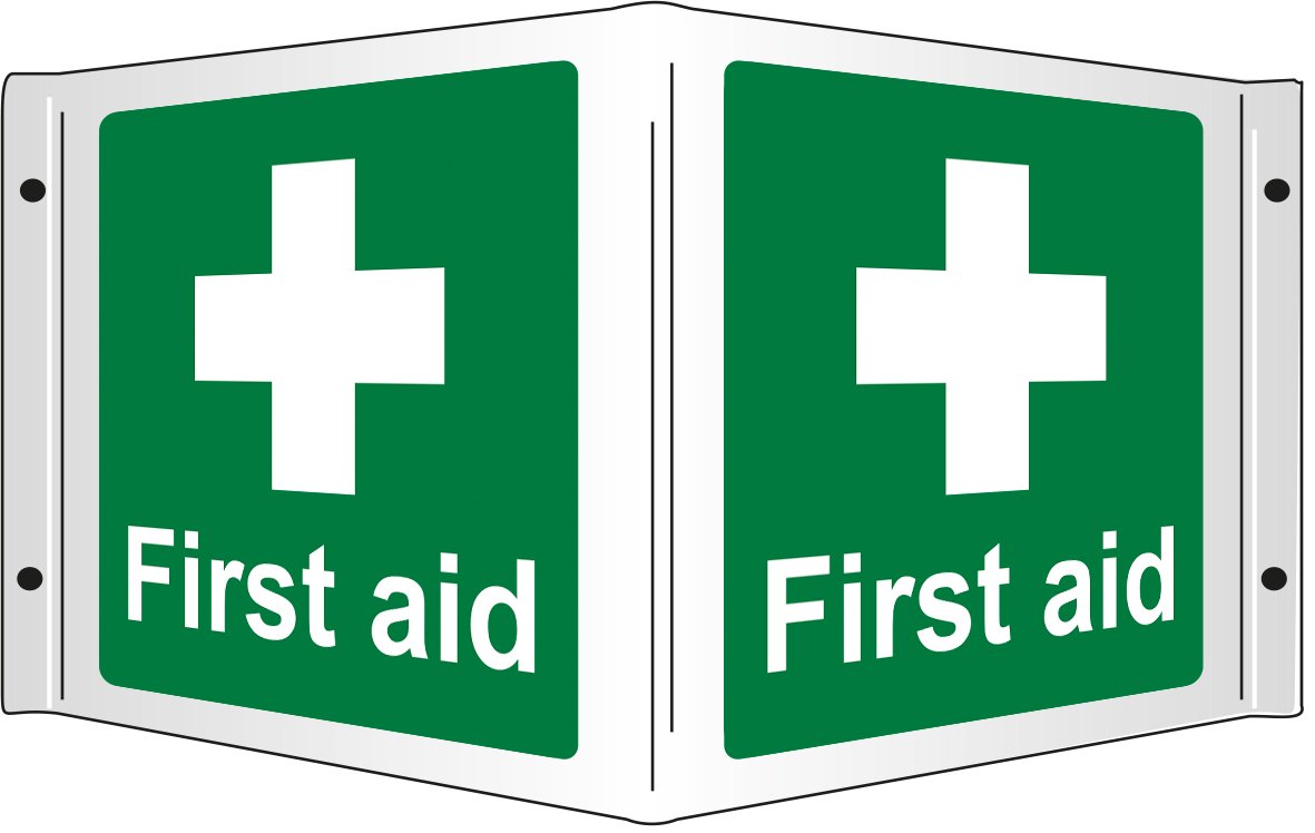 First Aid Sign 3d